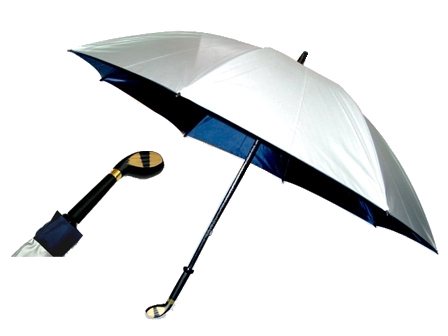 30 Inch UV Coated in Real Wood & Shaft w Golf Club Handle Windproof ...