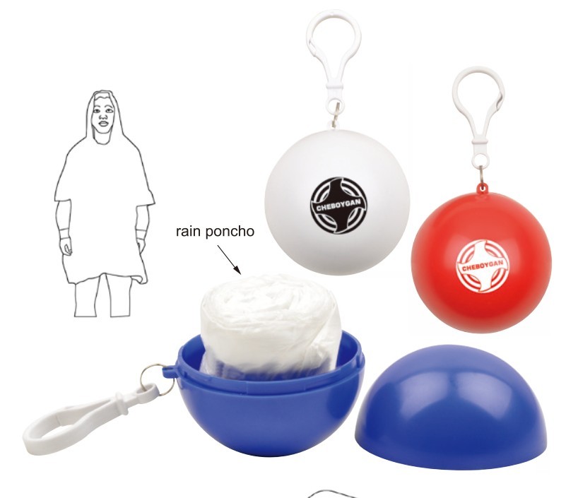 Pocket Rain Ball Poncho - Foto88.com.sg